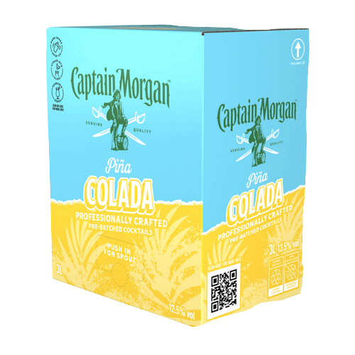 Captain Morgan Pina Colada Cocktail BIB 3 Liter