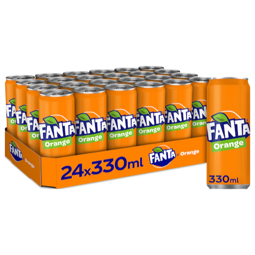 fanta NL blikjes tray 24x33cl