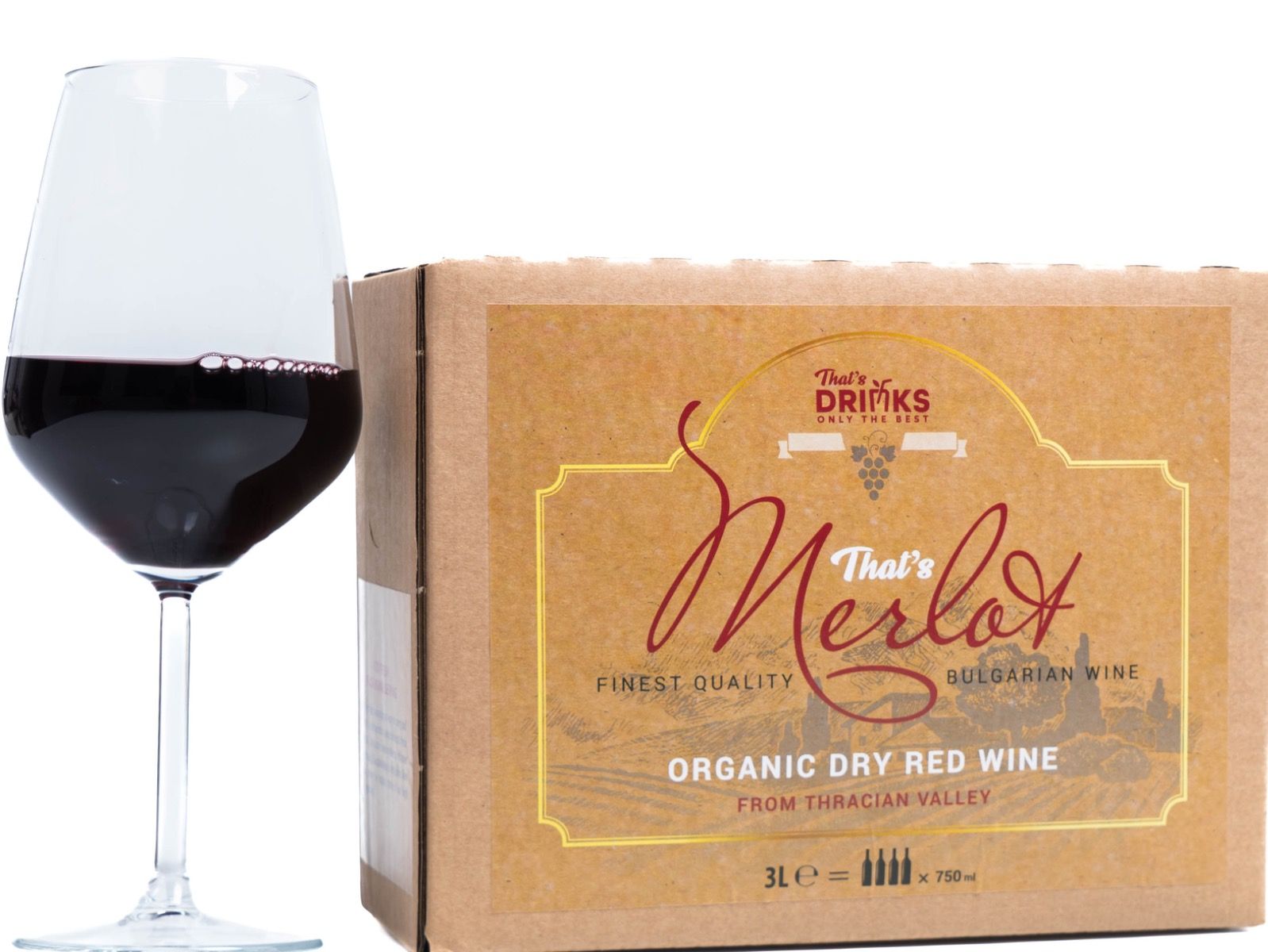 Thats Wine Merlot BIB 3 Liter Kopen?